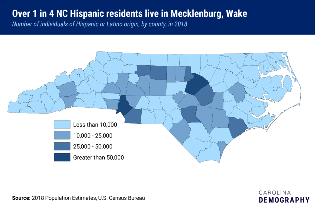 North Carolina’s Hispanic Community: 2019 Snapshot | Carolina Demography