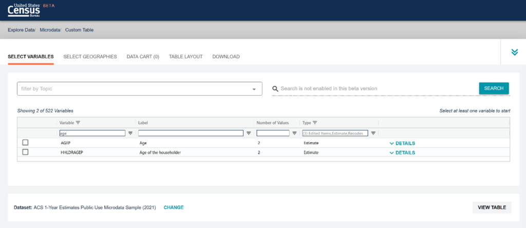 Story Recipe: How and when to use the Microdata Access Tool to perform ...