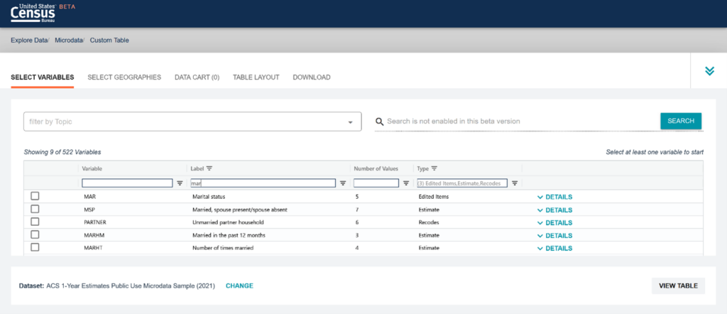 Story Recipe: How and when to use the Microdata Access Tool to perform ...